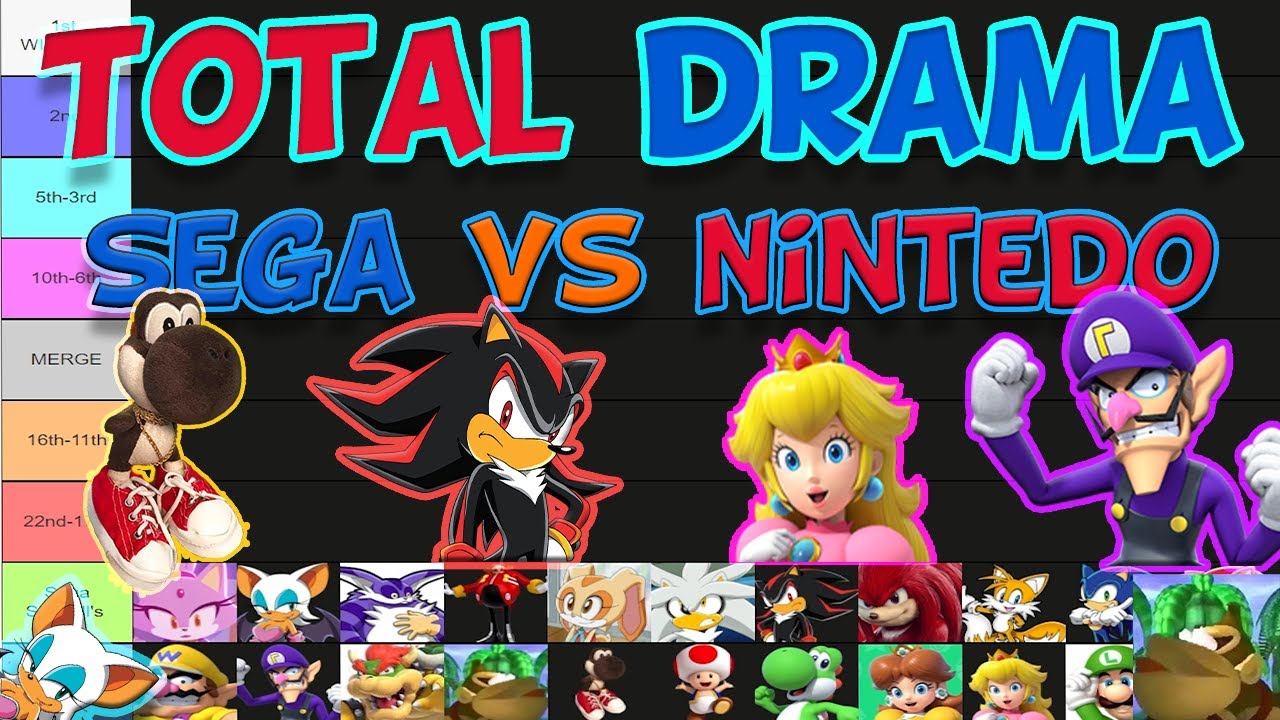 TOTAL DRAMA PRESENTS: MARIO vs SONIC - YouTube