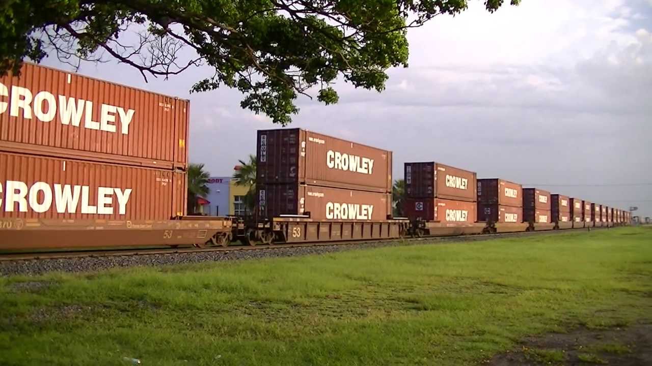 FEC Freight Train 1178 - YouTube