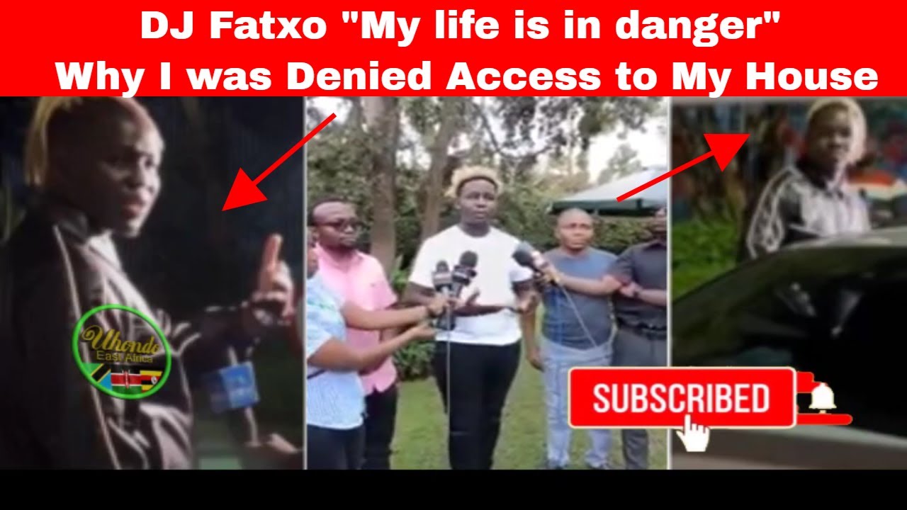 DJ Fatxo "My life is in danger" Why I was Denied Access to My House ...