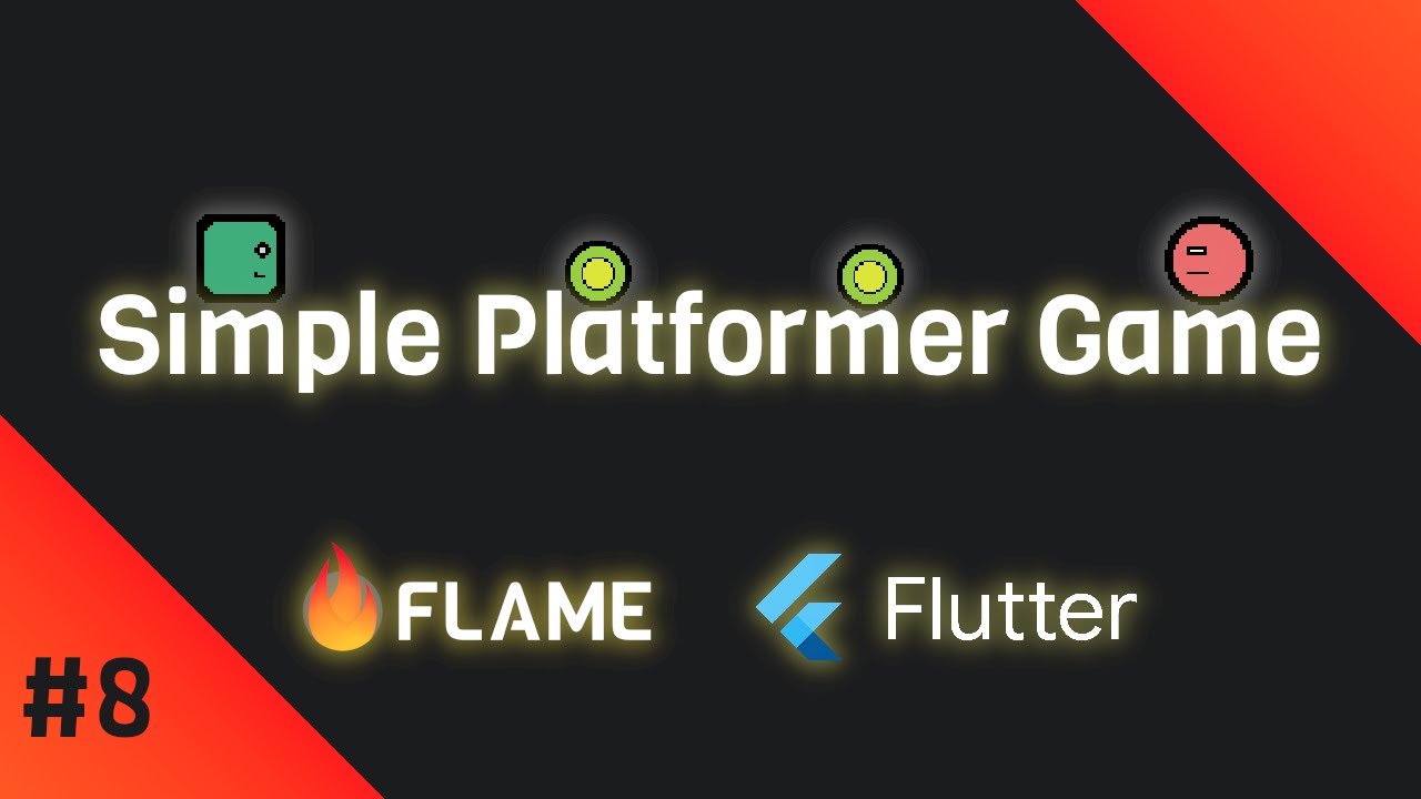 8. Interactable doors - Simple Platformer | Flame Engine - YouTube