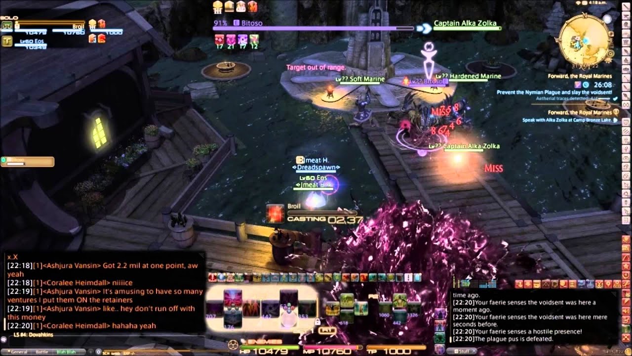 FFXIV: SCH Lv 60 Job Quest - YouTube