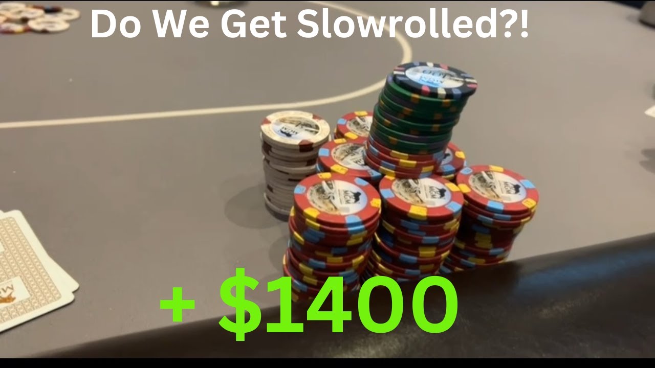 SLOW ROLLED by an OMC?! | Upswing Continues! | $2/$5 Poker Vlog - YouTube
