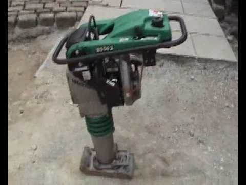 Wacker BS50-2 Jumping Jack Trench Rammer - YouTube