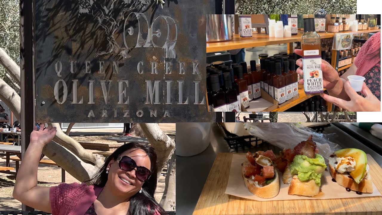 First Time at Queen Creek Olive Mill Arizona USA - YouTube