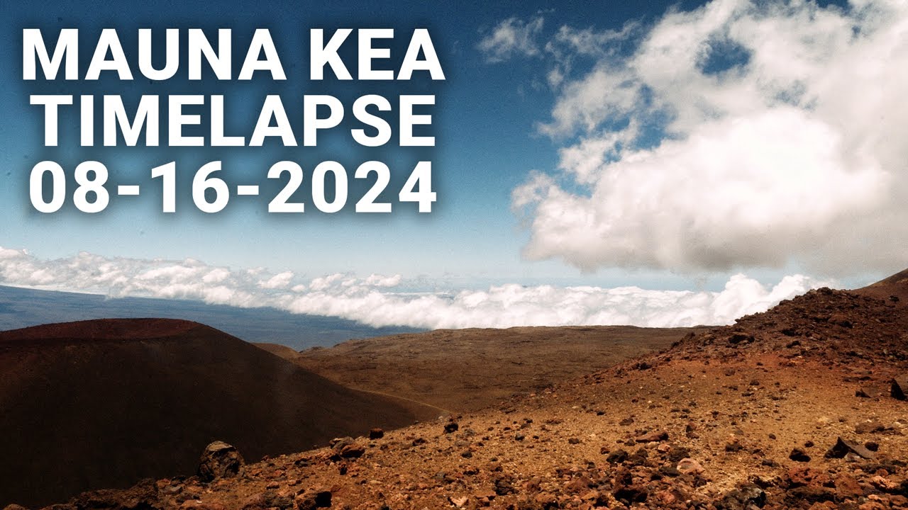 Clouds From Mauna Kea - A 4k Timelapse - YouTube