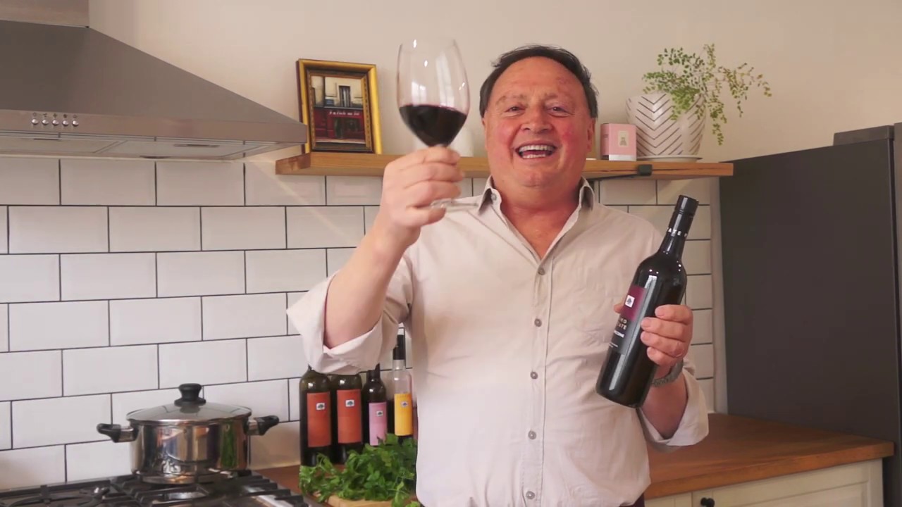 Winemaker Joe Grilli tastes the 2019 'Il Briccone' Shiraz Sangiovese ...