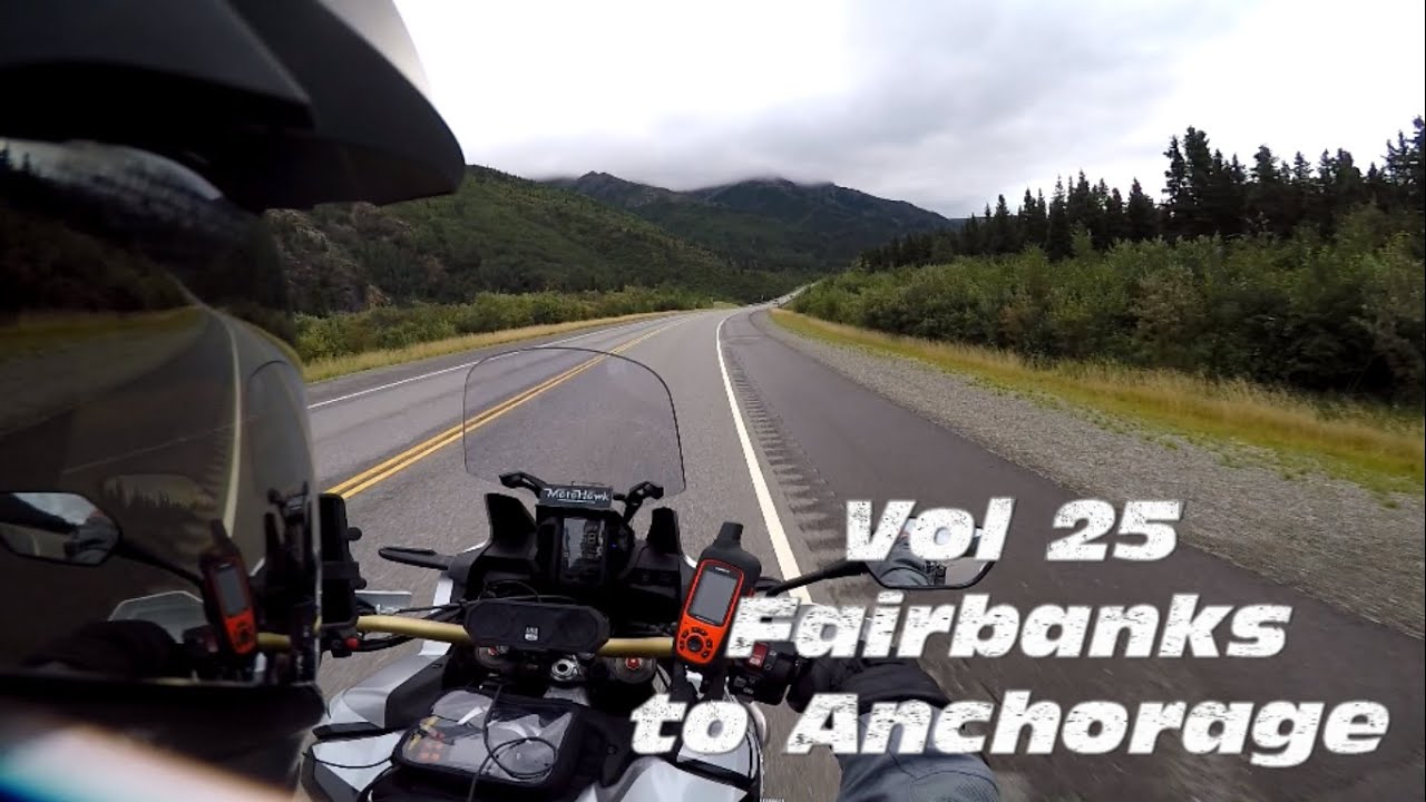 Volume 25 of the Great North American Motorcycle Tour-Fairbanks to ...