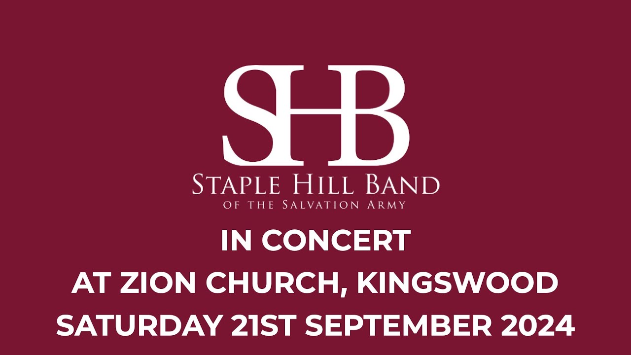 Staple Hill Band in Concert at Kingswood Methodist Church - September ...