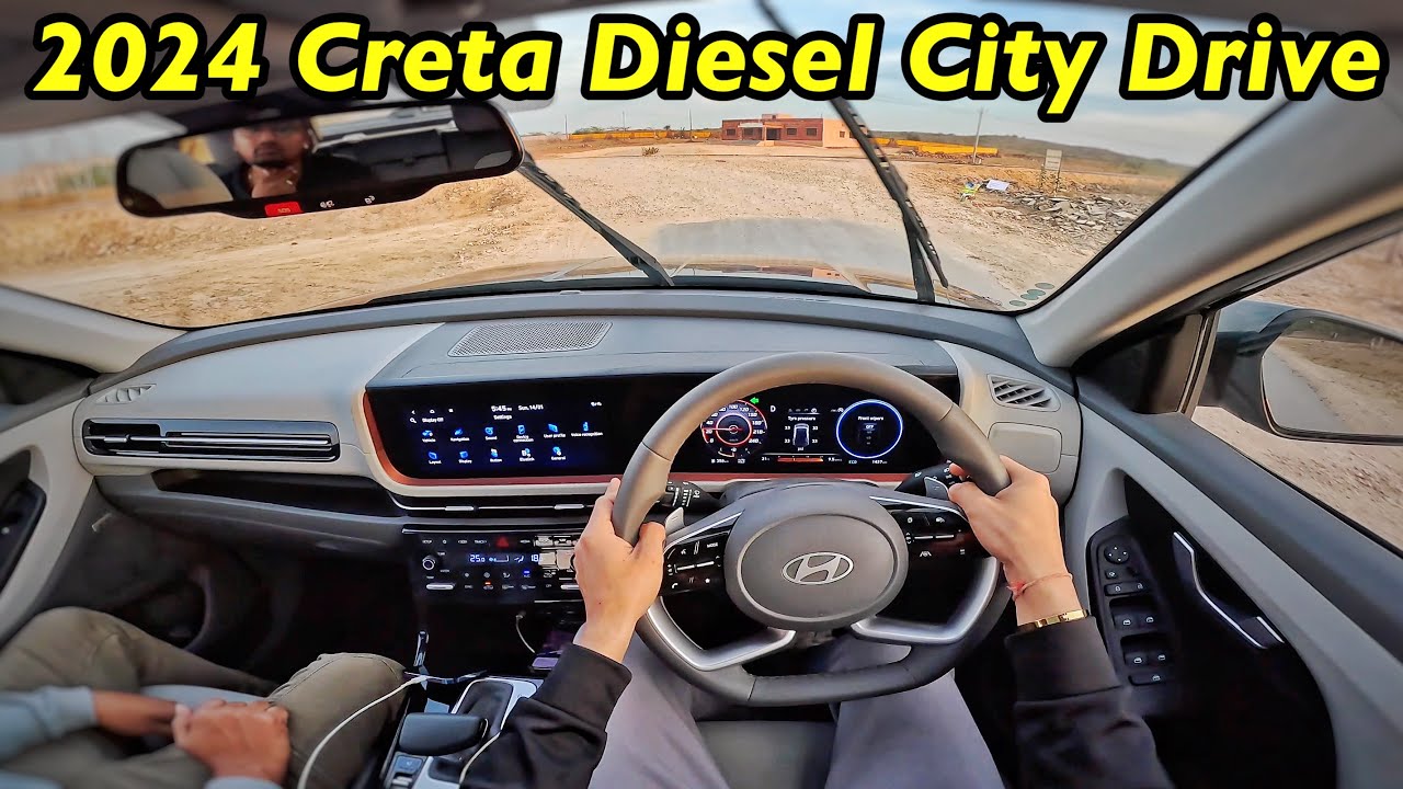 2024 Creta Diesel Automatic City Drive Review🔥 @Aayushssm - YouTube