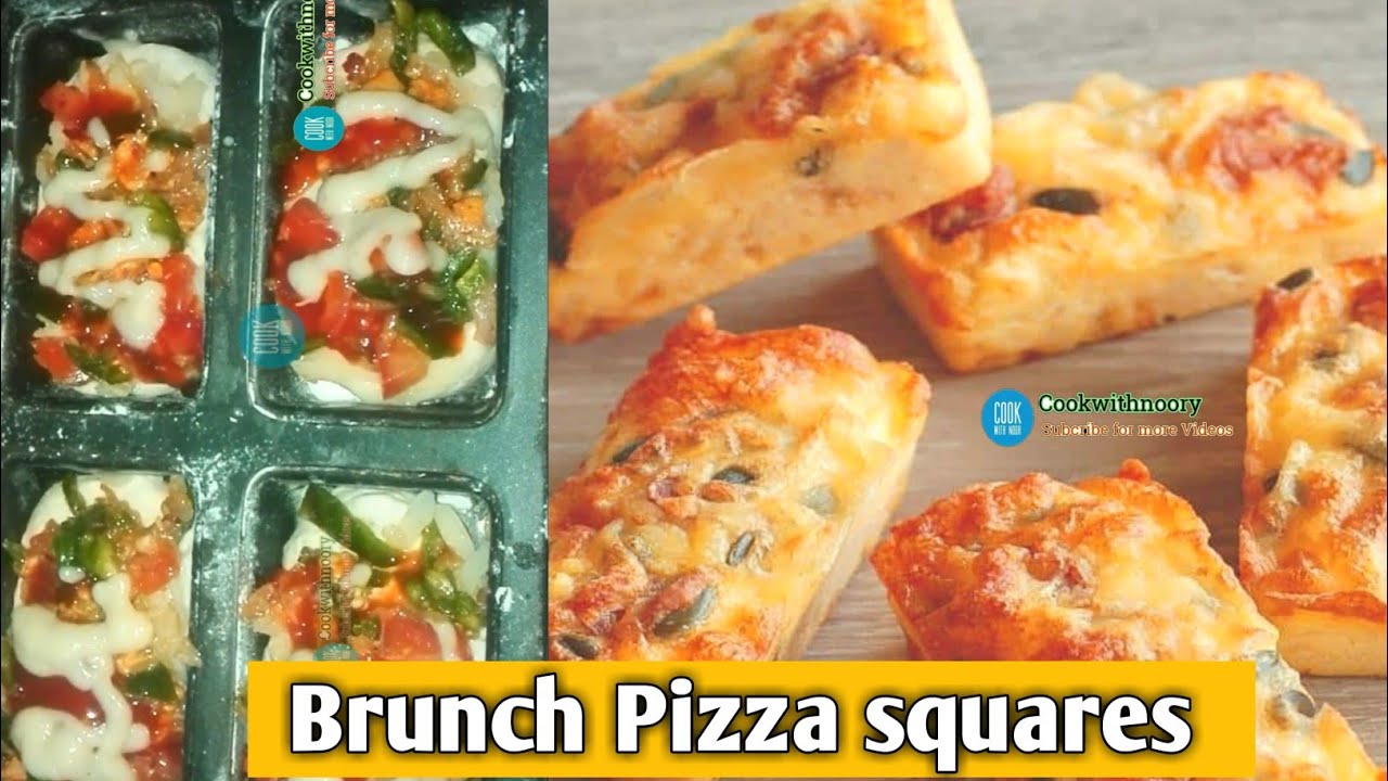 Mini Pizza Squares | Easy Snacks Recipe | Quick and Easy Breakfast ...