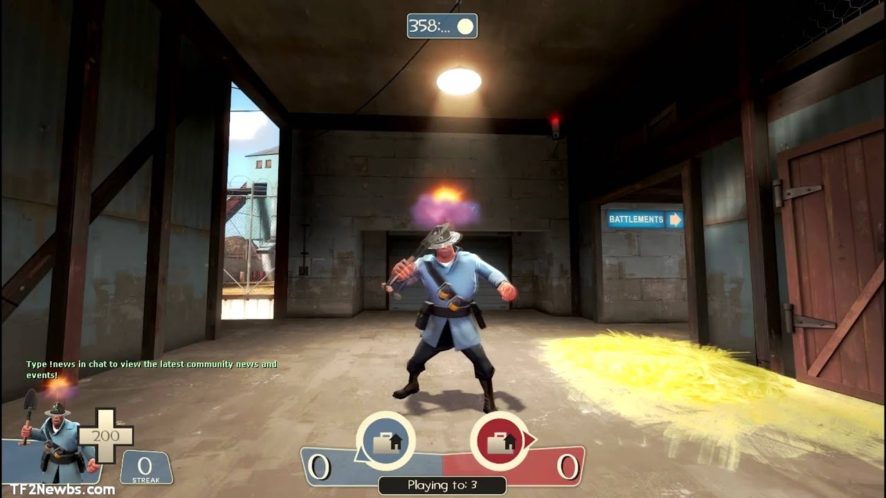 Team Fortress 2 - First End Of The Line unusual? - YouTube