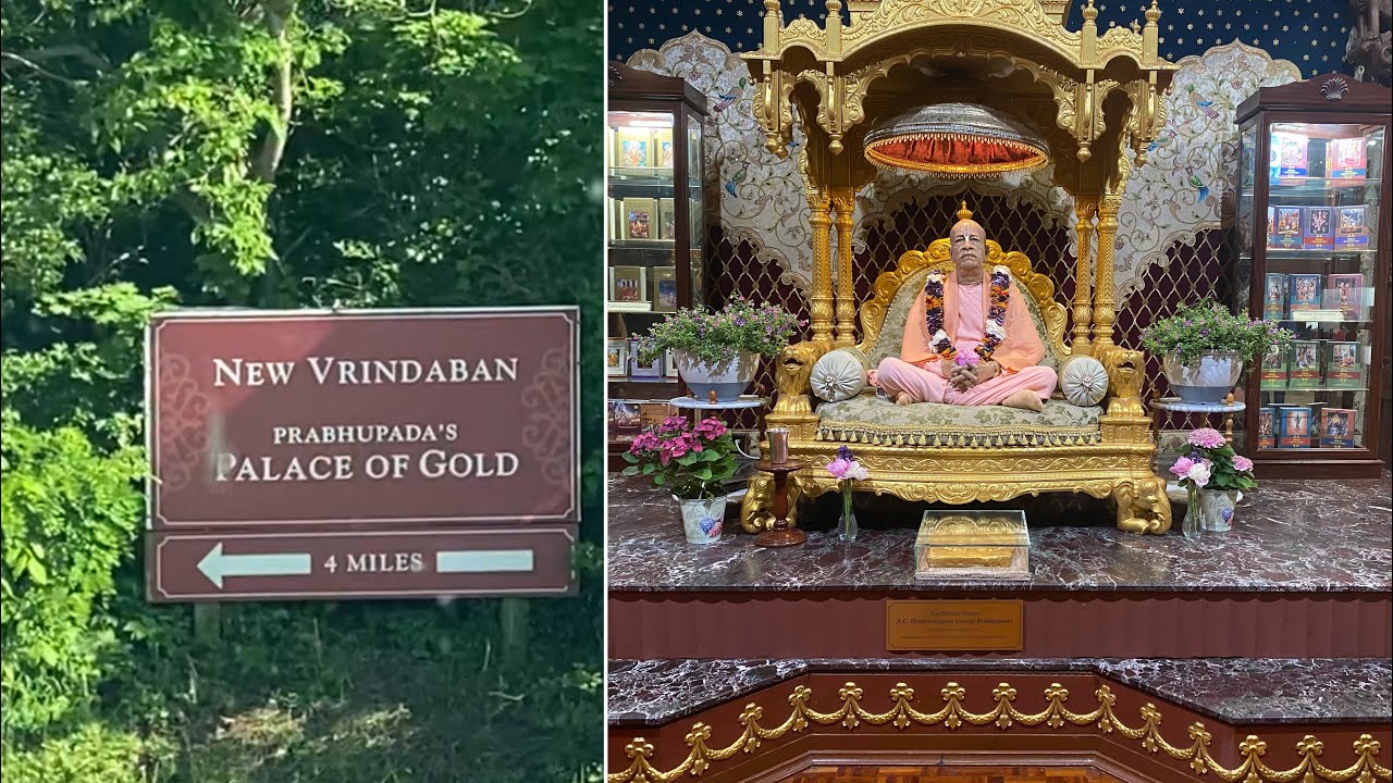 West Virginia Vrindaban || USA || ISKCON temple - YouTube