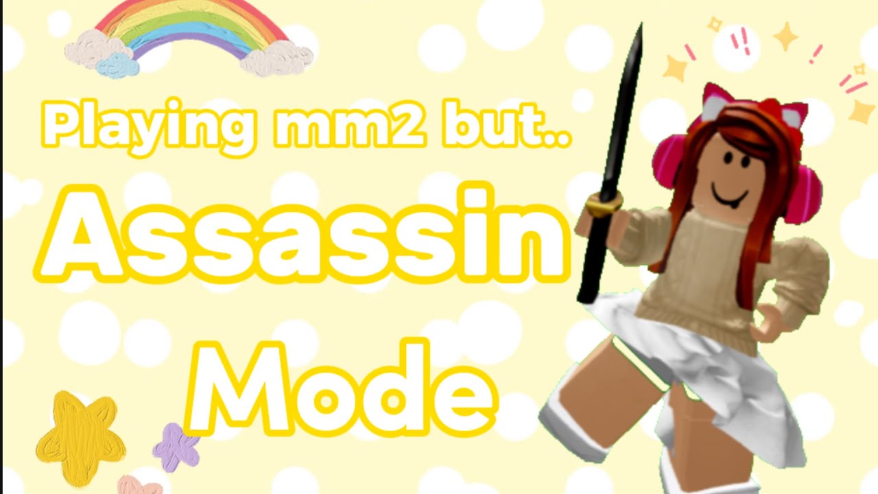 💖Playing mm2 but assassin mode,💛(mitzy plays mm2 on IPad)🥳 - YouTube