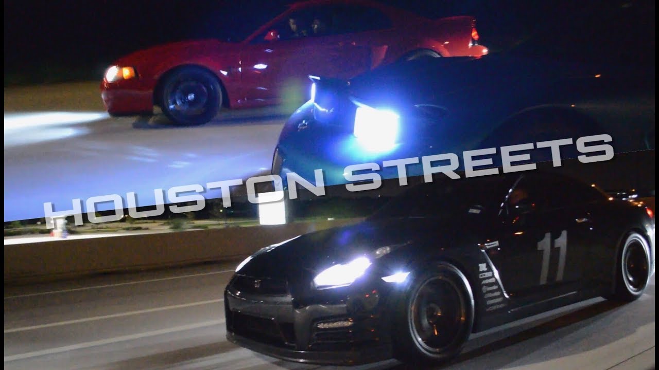 Houston STREET RACING - Procharged Camaro, 850hp Hellcat, Whipple ...