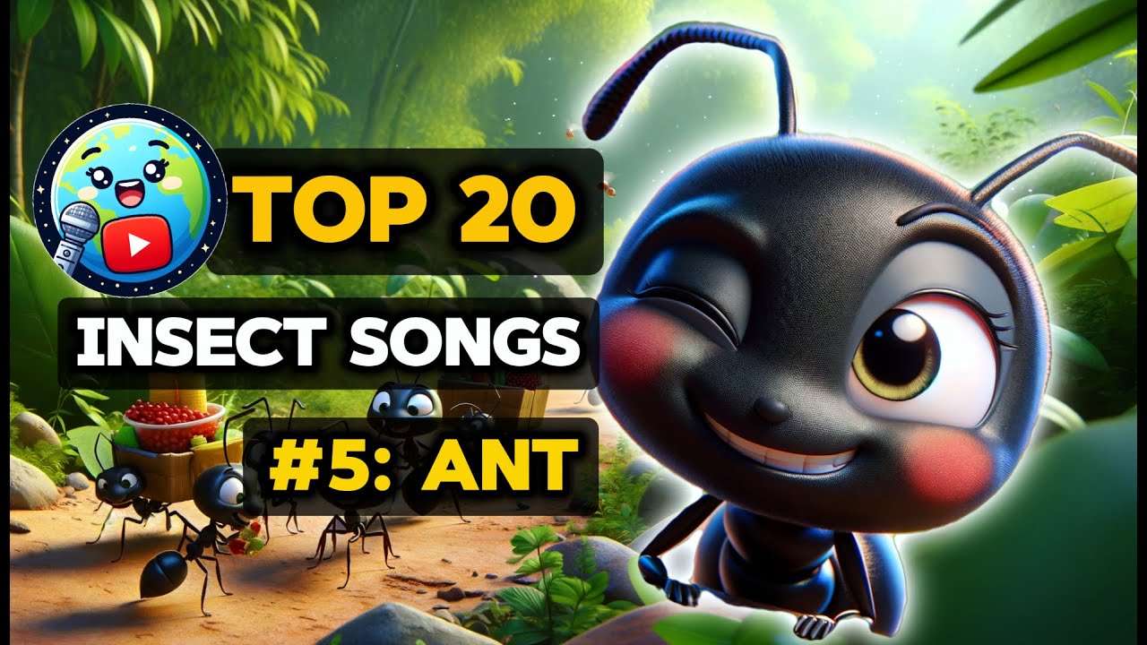 TOP 20 Insect Songs | Ant Song | Children Songs | Family Song | Clean ...