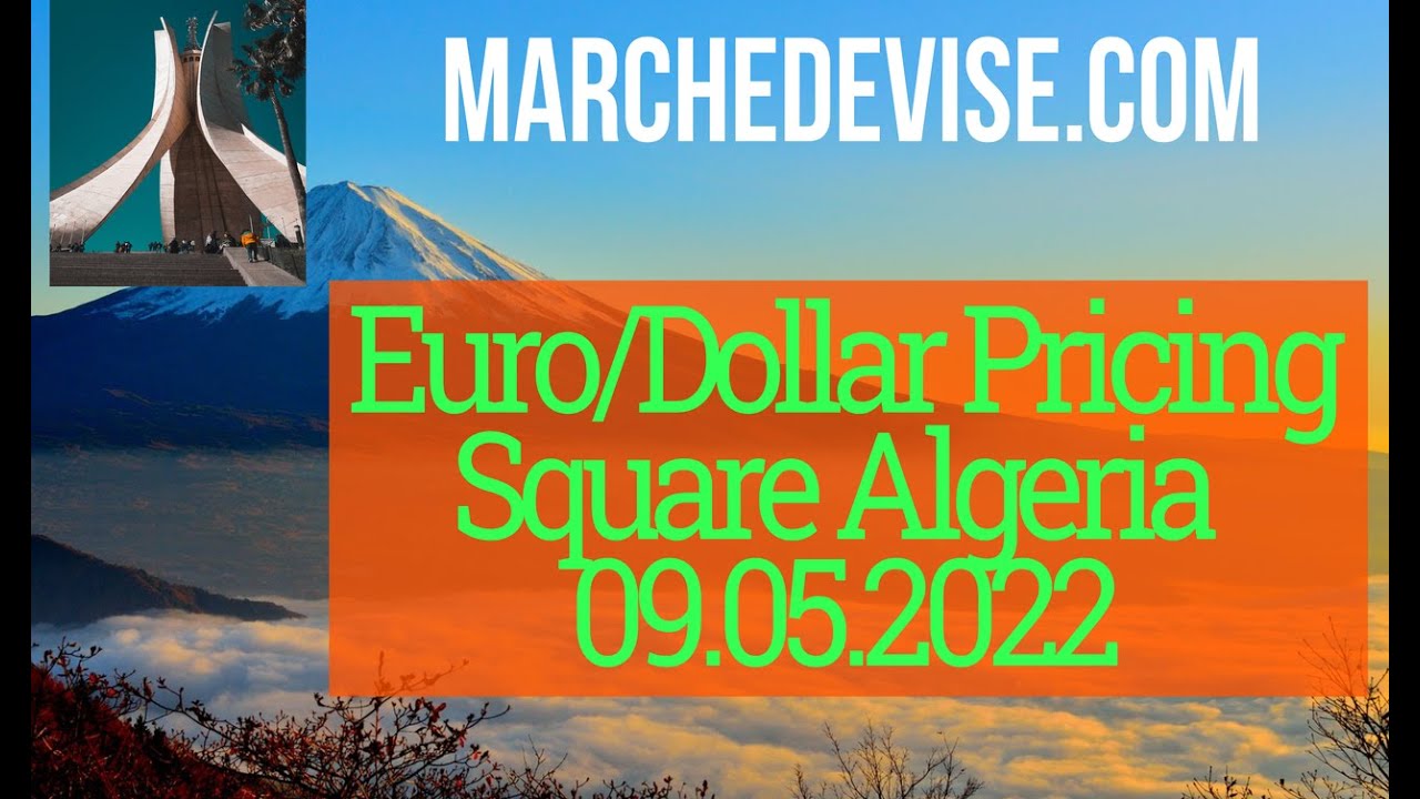 Square devise Algerie dz: Price Euro Dollar Foreign currency - YouTube