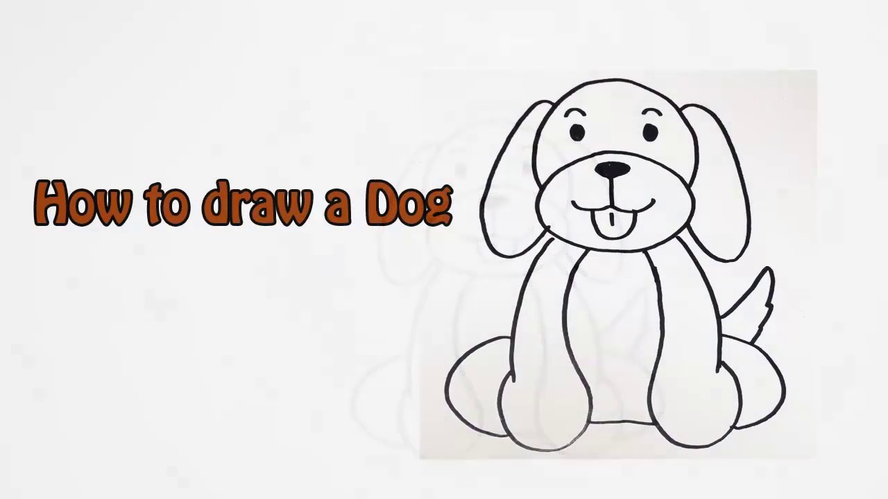 How to Draw d Dog 2 - YouTube