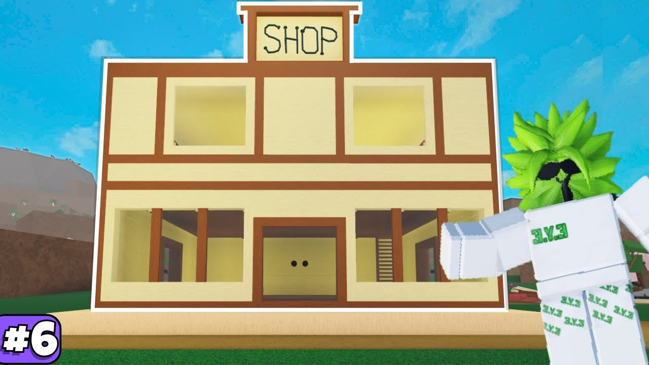 Building The Shop!! | Lumber Tycoon 2 Let's Play #6 - YouTube