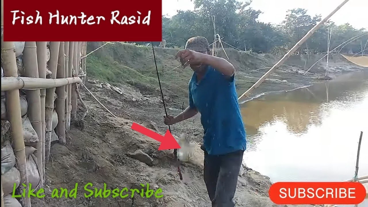 Amazing Hook Fishing |Adventure With Fishing |Fishing River - YouTube