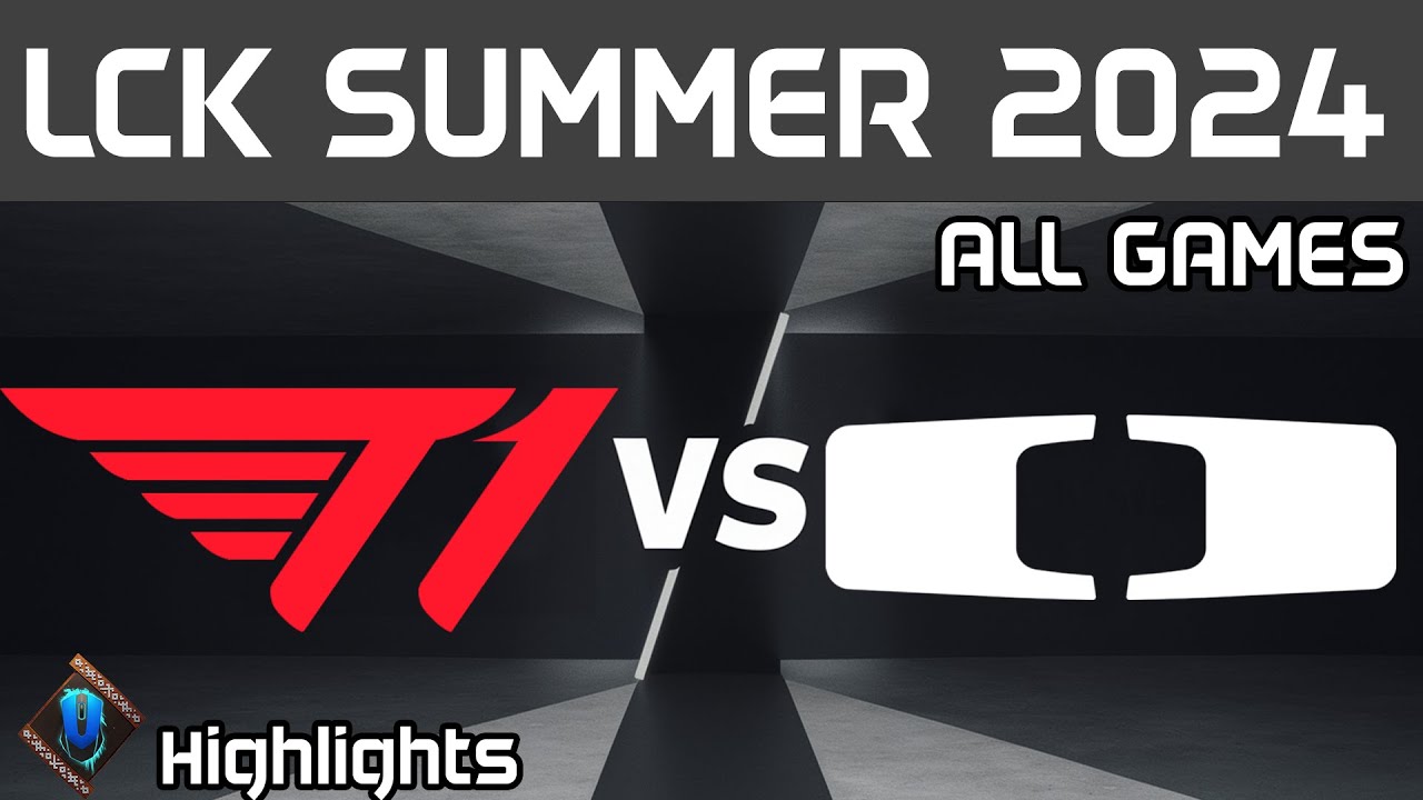 T1 vs DK Highlights ALL GAMES | LCK Summer 2024 | T1 vs Dplus KIA by Onivia - YouTube