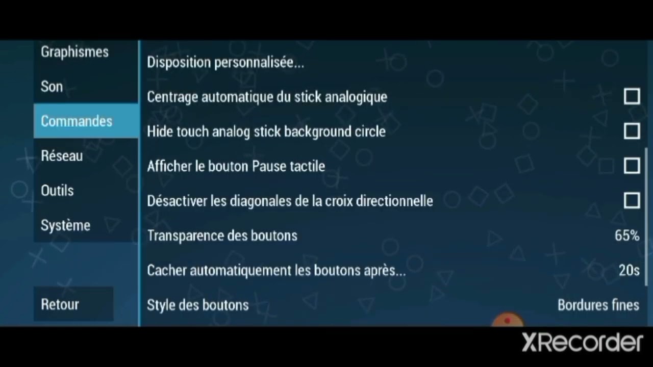 comment ajuster les touches sur l'application ppsspp - YouTube