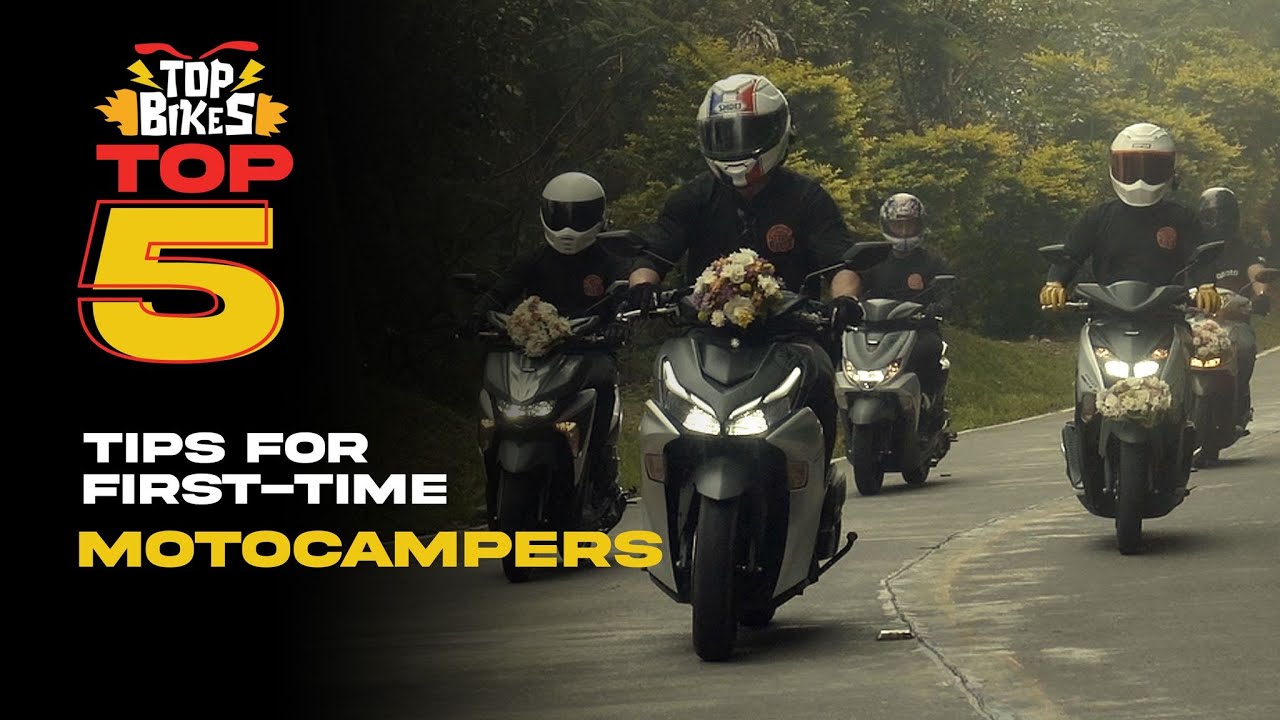 Motocamping for the First Time! | Baguio camping with Yamaha Mio # ...