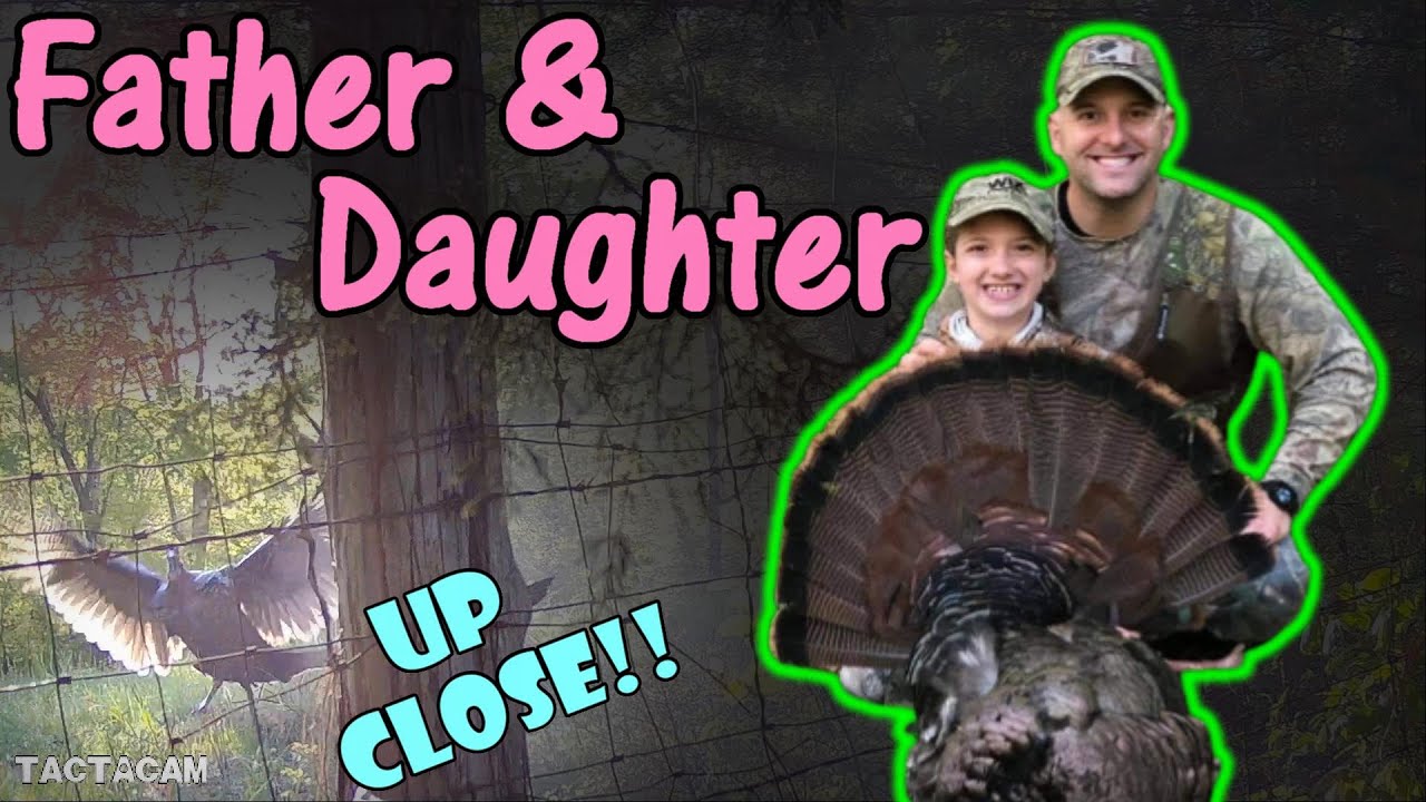 Up Close Turkey Hunt!! (Father and Daughter) - YouTube