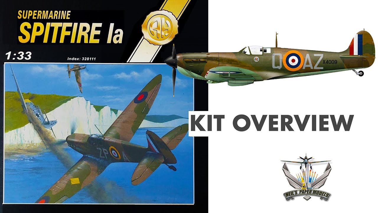 KIT OVERVIEW SPITFIRE 1a - YouTube