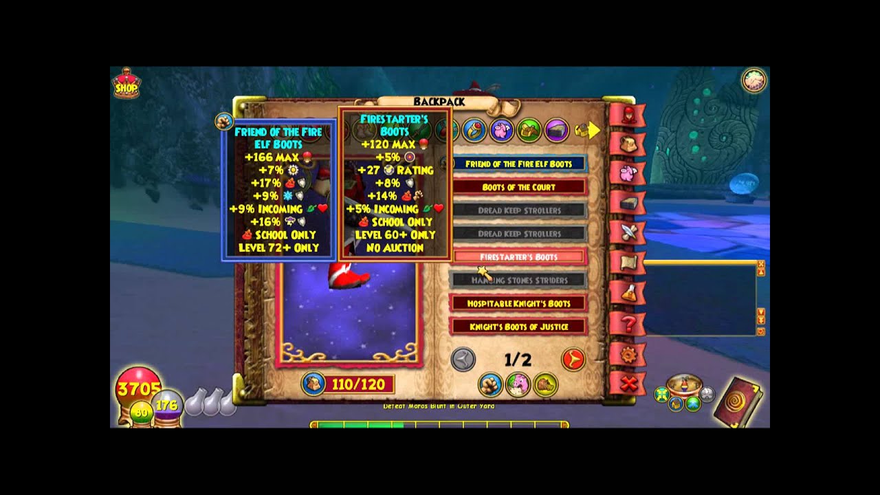 Wizard101 - Level 80 Fire Wizard Stats, Clothes, Etc - YouTube