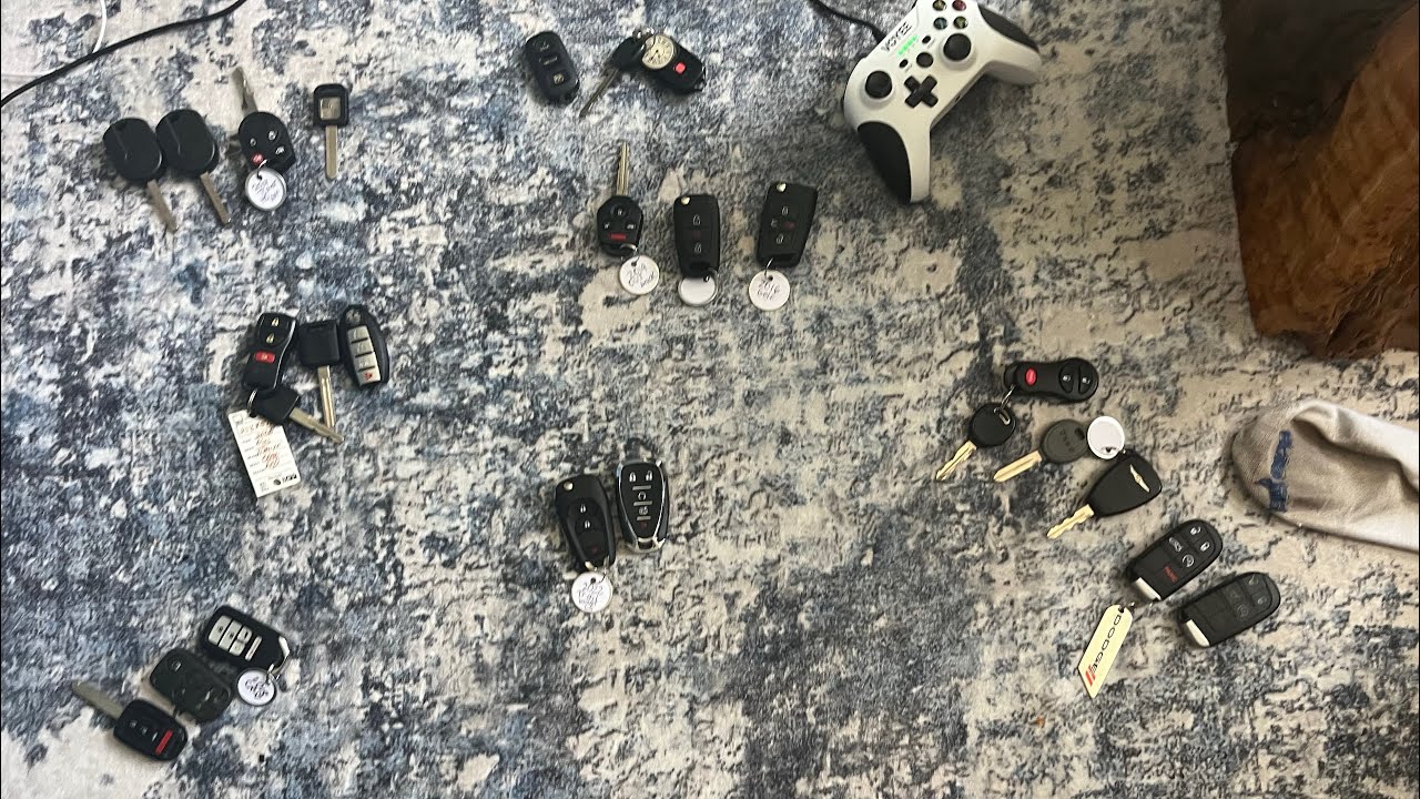 My Car Key Collection - YouTube