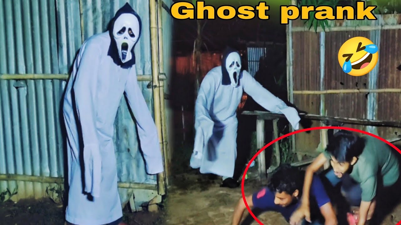 ghost prank video / funny ghost prank video/ bhoot video - YouTube