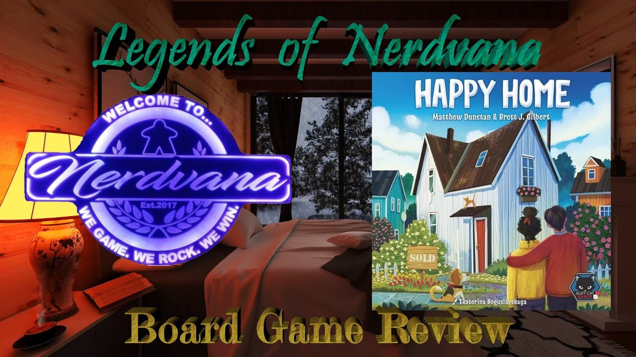 Happy Home Board Game Review - YouTube