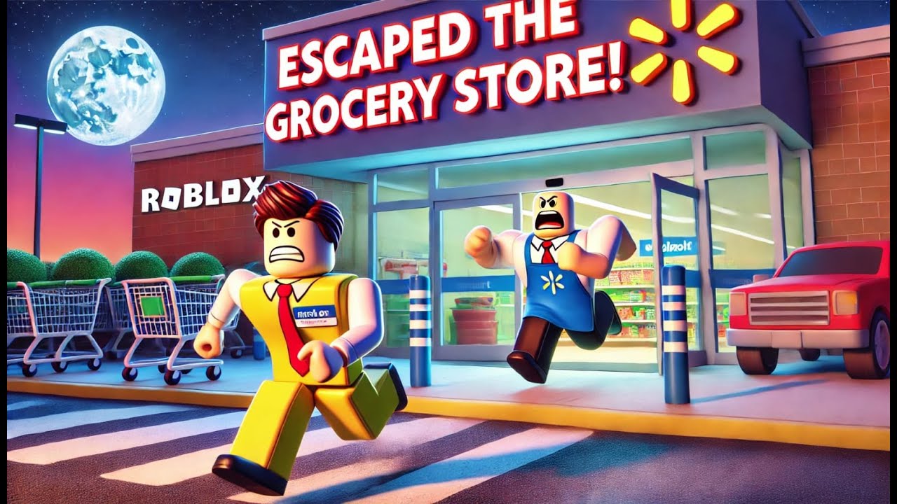 I Escaped The WalMart Store In Roblox ! | Mr,NexGen Gaming - YouTube