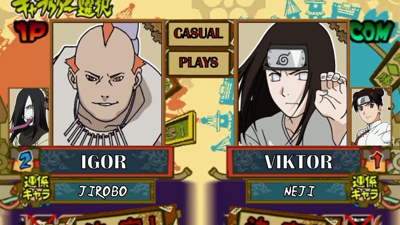 Partida Amistosa - Igor ( Jirobo ) Vs Viktor ( TS Neji ) - YouTube