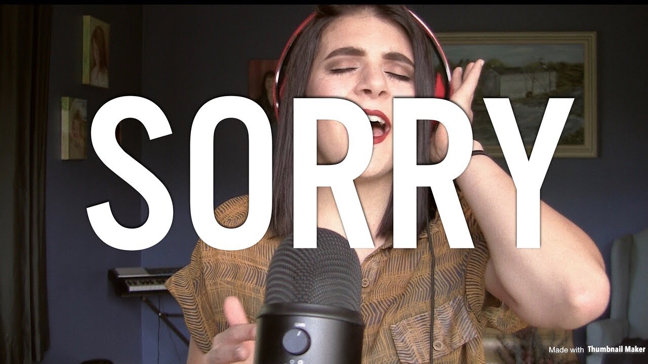 Sorry- Halsey (Natalie Official cover) - YouTube