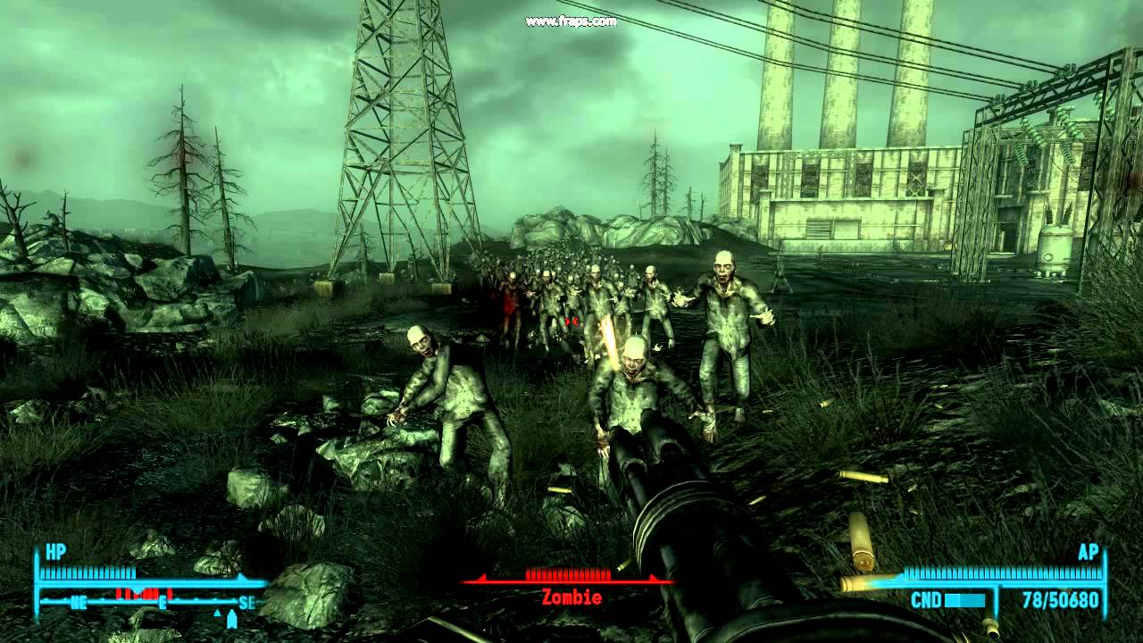 Fallout 3 zombie mod - YouTube