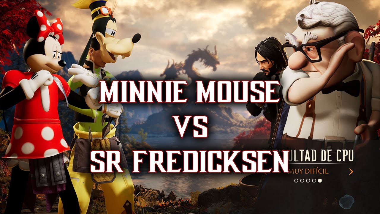 Minnie mouse vs Sr Fredicksen en Mortal kombat 1 - YouTube