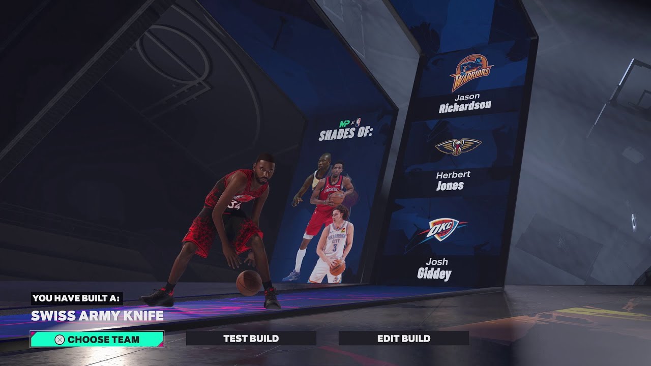 NBA 2K25 RARE BUILDS - SWISS ARMY KNIFE - YouTube