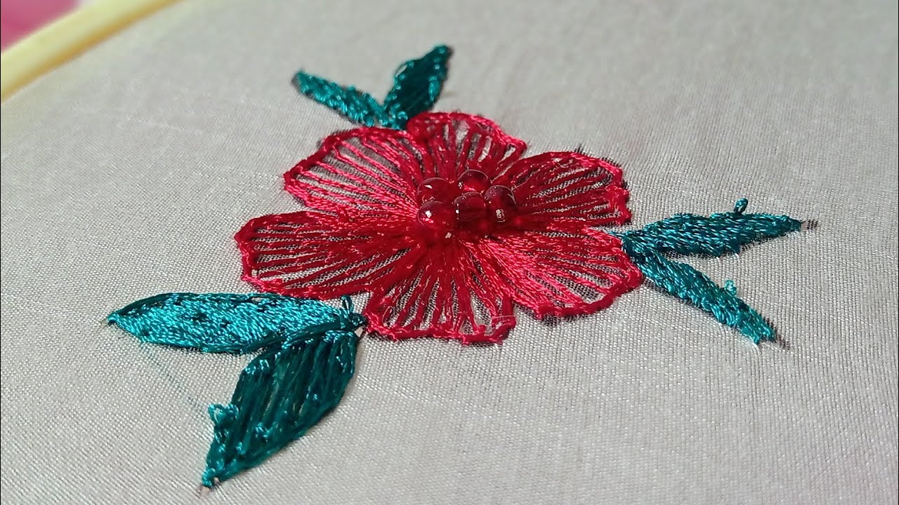Beautiful silk thread embroidery | How to do Hi issue embroidery ...