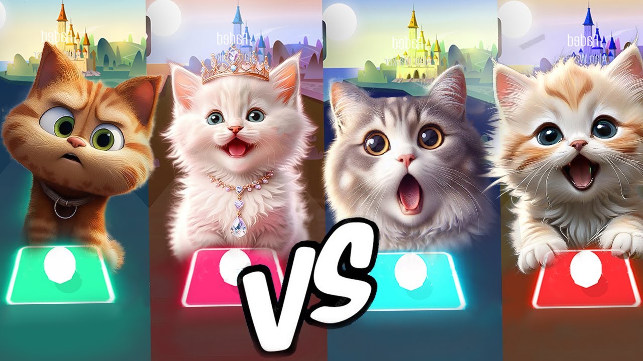 Watch These Adorable Cats Master An IMPOSSIBLE Music Game! - YouTube