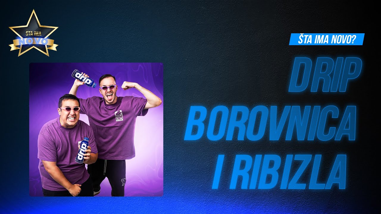Probamo novi DRIP ukus - Borovnica/ribizla ⭐ - YouTube