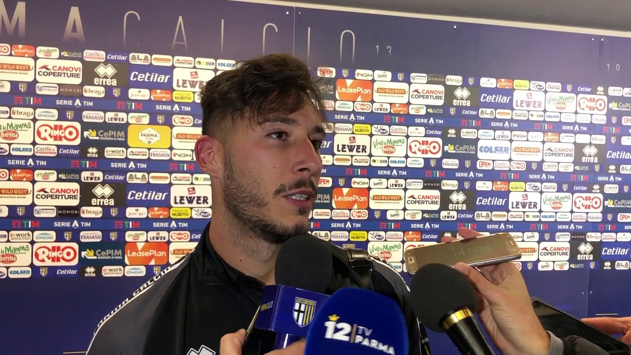 Mattia Sprocati dopo Parma-Roma 2-0 - YouTube