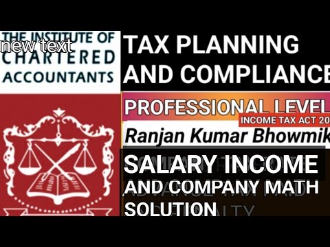 Tax Planning and compliance professional level ICAB online class 16 ...