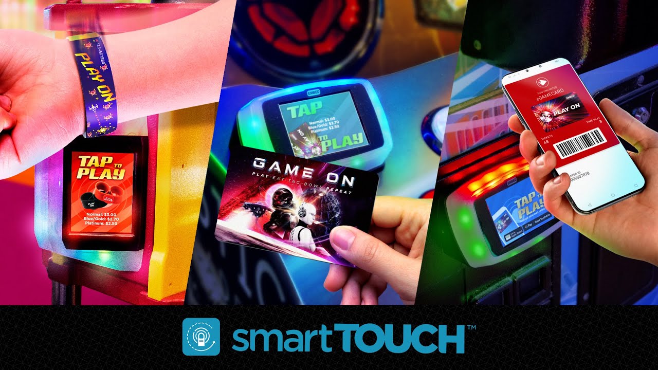 smartTOUCH arcade debit card system by Embed | Tap, Swipe and Profit ...