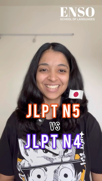 JLPT N5 vs JLPT N4 🇯🇵 #jlpt #jlptn5 #jlptn4 #japanese #japaneselanguage - YouTube