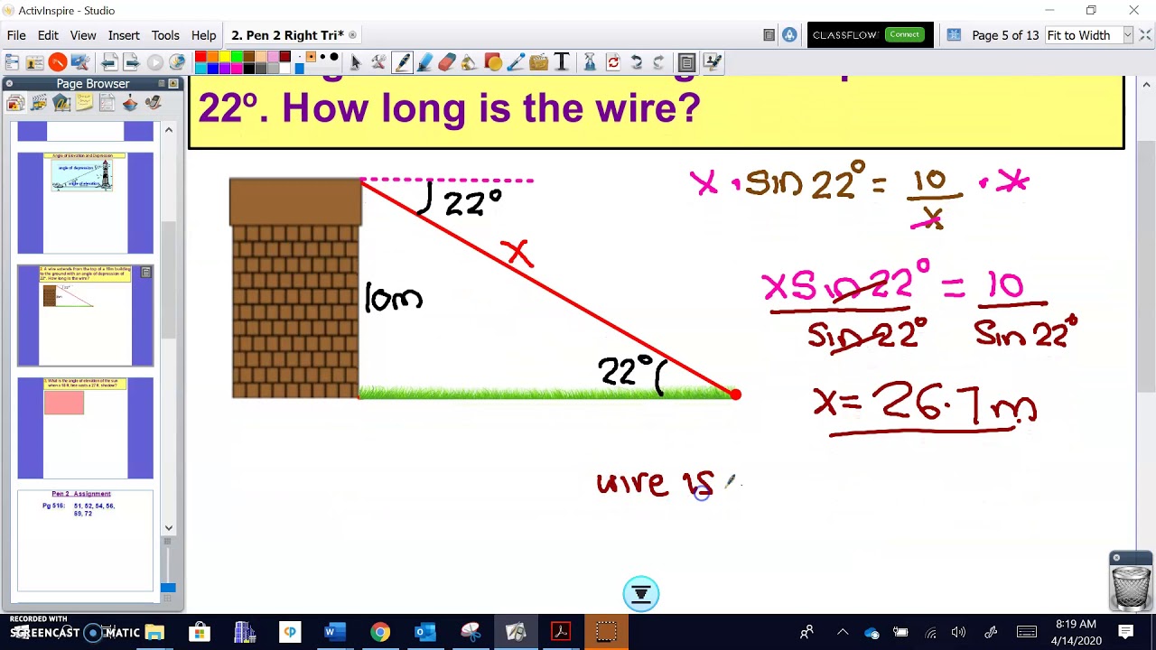 Right Triangle Application Video 2 YouTube right-triangle-application-video-2-youtube