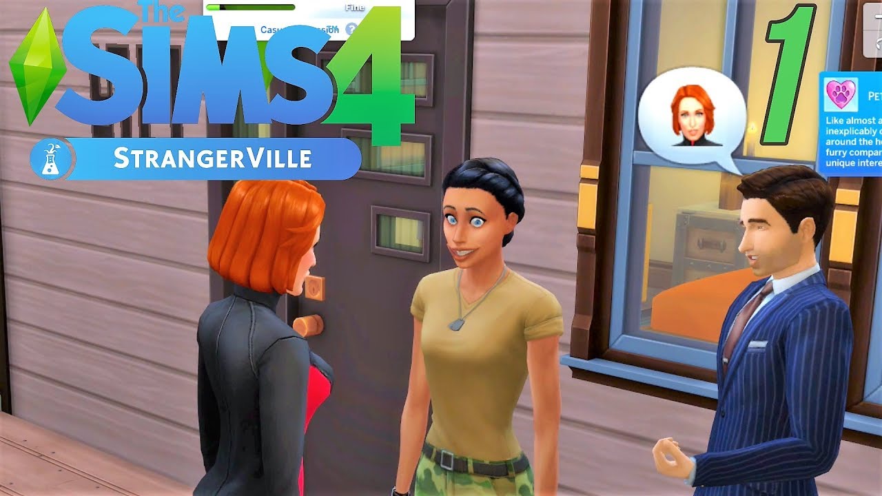 Sims 4 StrangerVille/EP 1/ The X Files, Sim Style - YouTube
