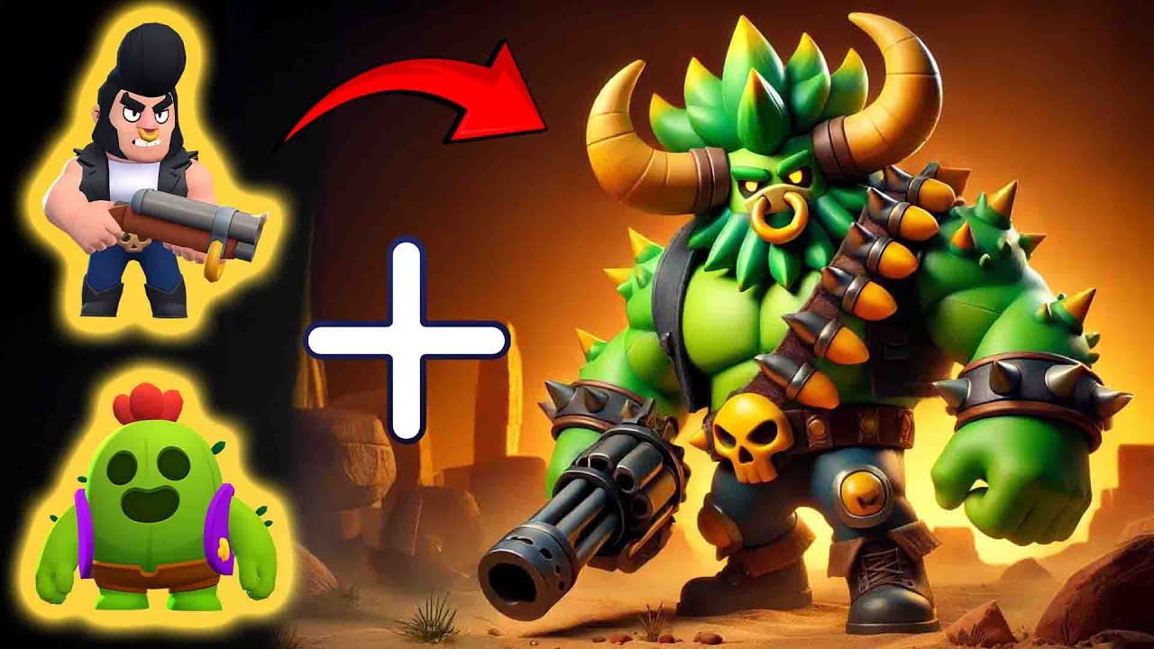 SPIKE + BULL - BRAWL STARS EVRİMLİ KARAKTERLER - YouTube