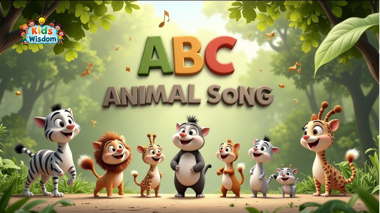 ABC Animal Song 🐘🎵 | Learn the Alphabet with Fun Animal Friends! | A to ...