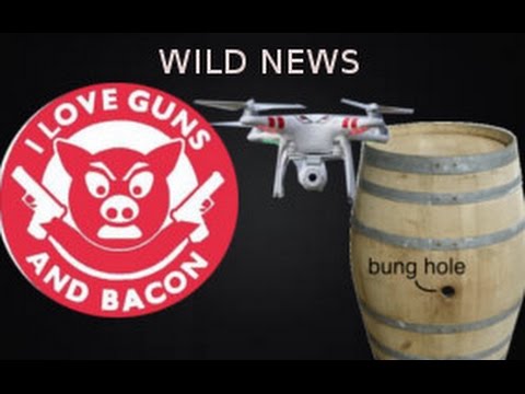 Man shoots down drone & Machine-Gun Bacon with Ted Cruz - Wild weekend ...